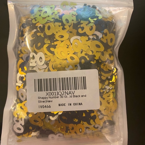 Party Supplies | Number 3 Confetti | Poshmark